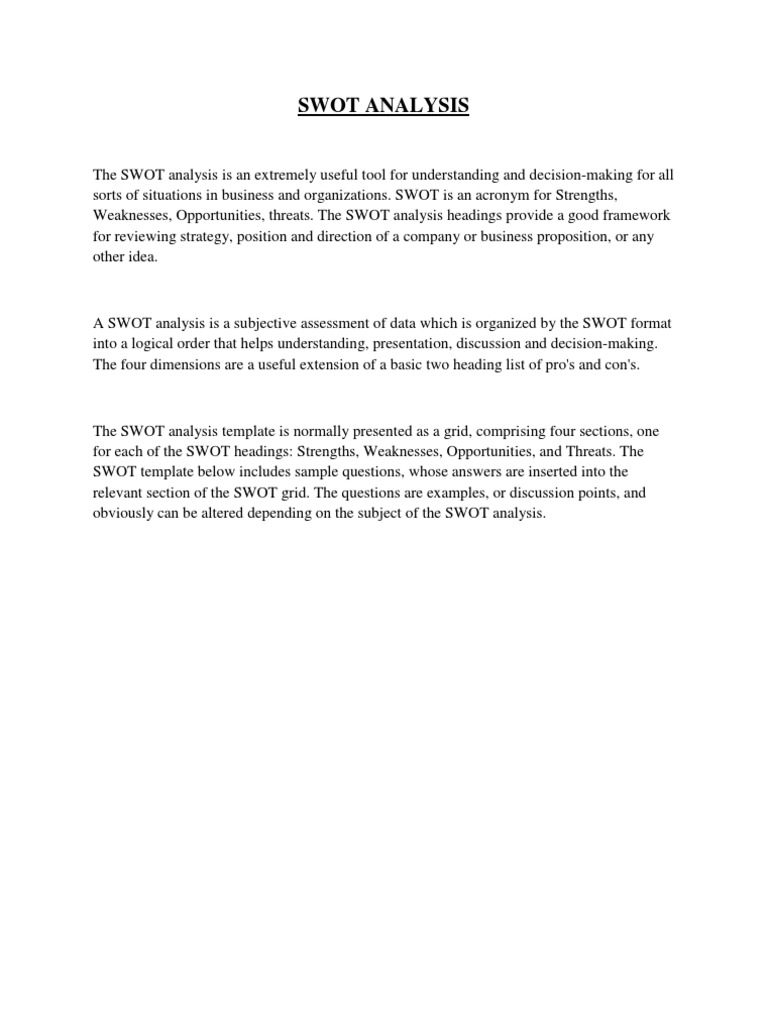 A Comprehensive SWOT Analysis of MetLife India Insurance | PDF | Swot ...