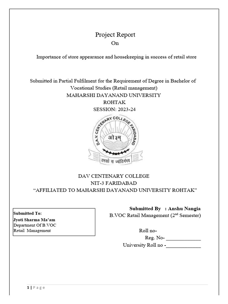 Anshu Nangia Tech007 Final | PDF | Retail | Marketing