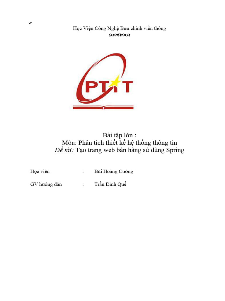 A&d 06 10 BTL Ver2 Bùi Hoàng Cư NG | PDF