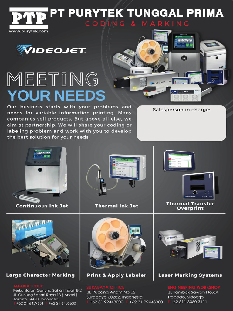 Coding & Marking Solutions by PURYTEK | PDF