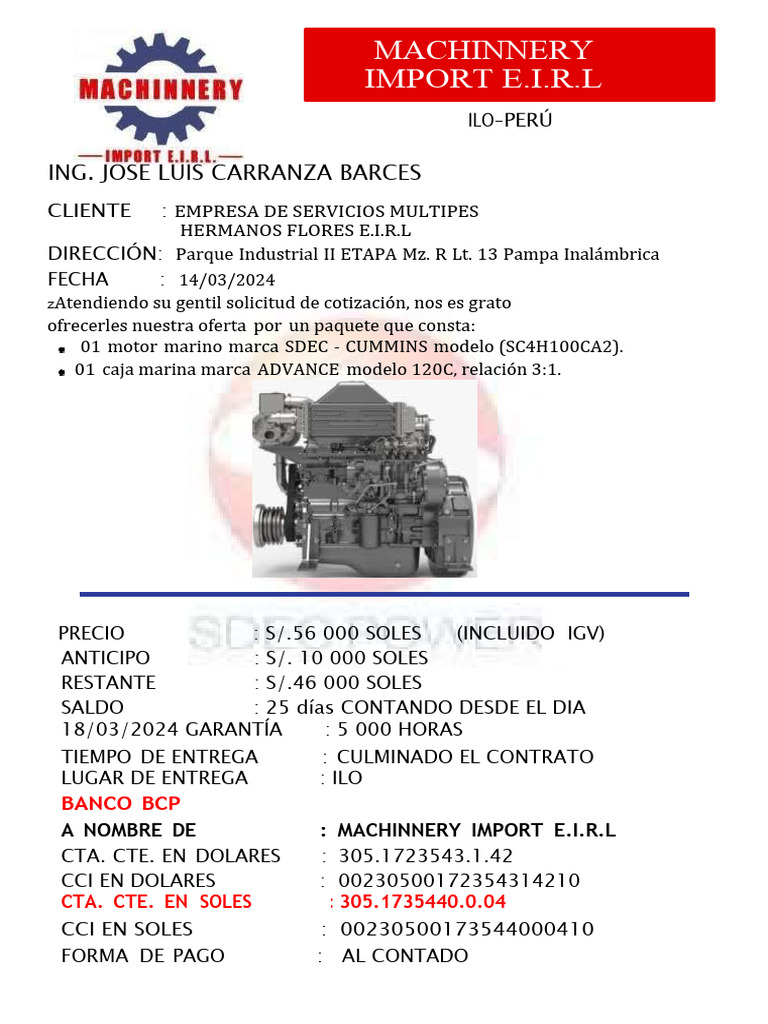 Motor Sc4h100ca2 90HP Caja 120C - 3 | PDF | Inyección de combustible ...