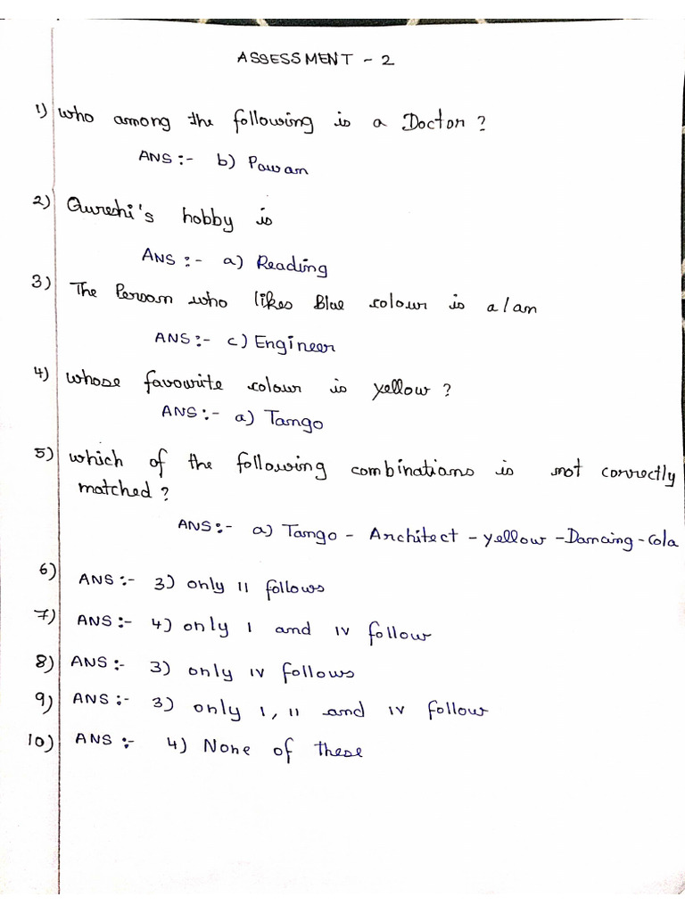 Aptitude Assignment 2,3 | PDF
