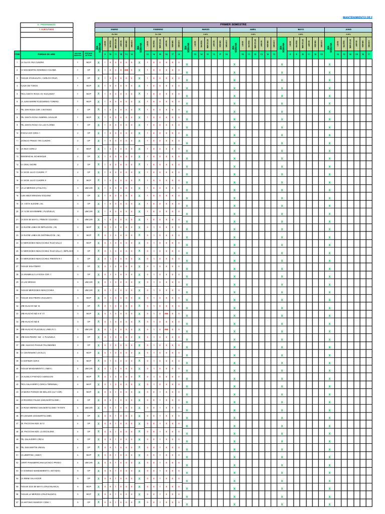 Programa 2da Semana 2023 - Purgas de Airee | PDF