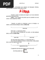 Tipos de Linhas: Verticais e Horizontais | PDF | Linha (Geometria ...