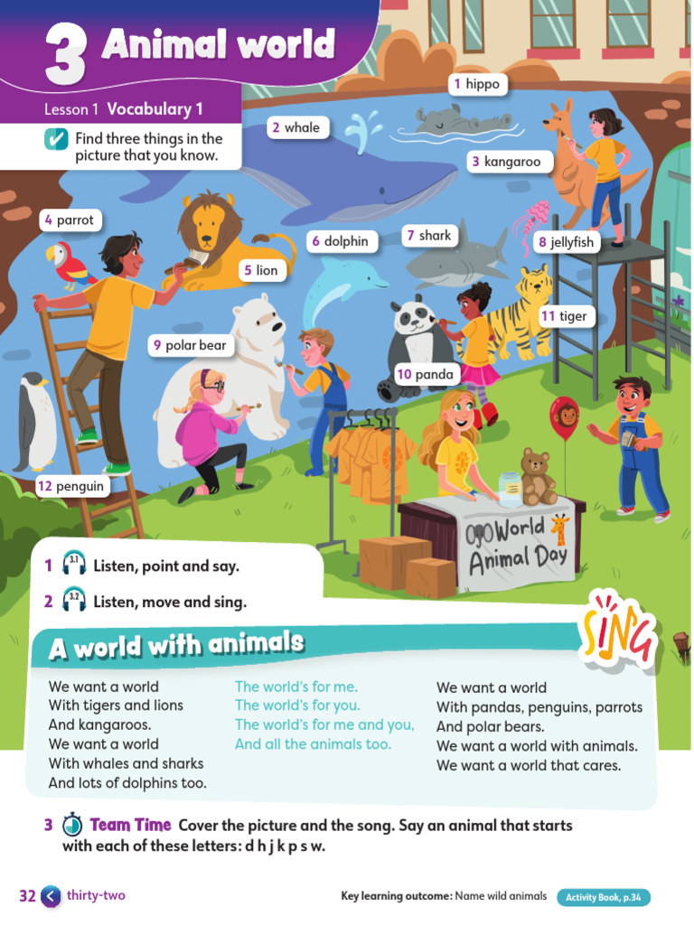 Learning Lands PB3 Unit 3 | PDF | Zoology