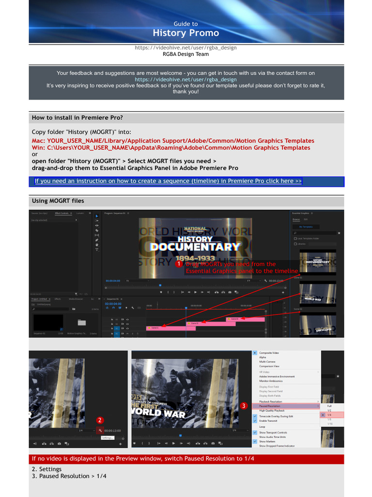 History Promo Installation Guide | PDF | Software | Computing