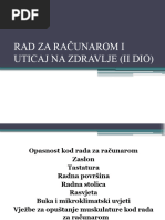 Racunarska Ergonomija | PDF