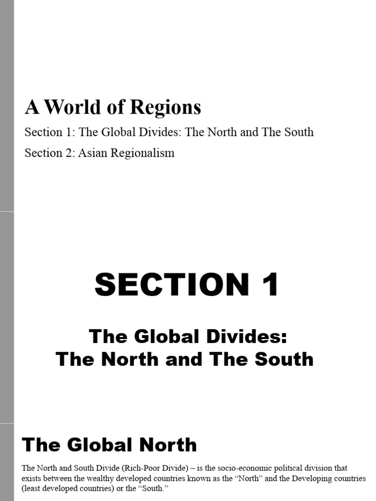 A World of Regions | PDF | Third World | Capitalism