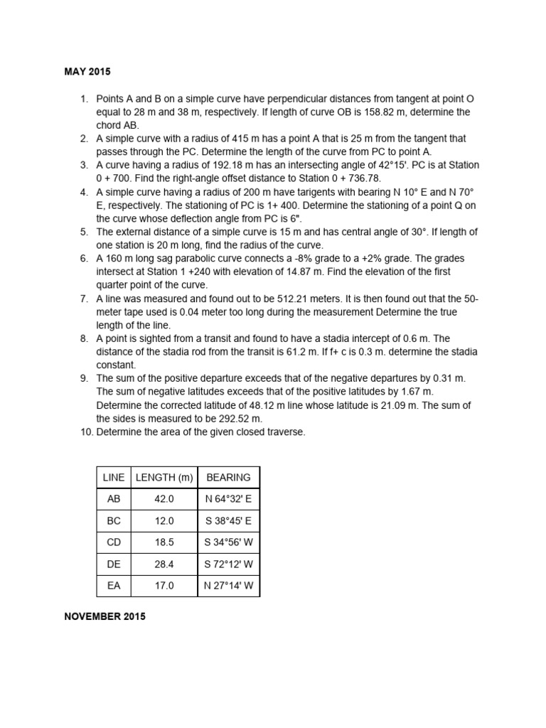 Surveying | PDF | Angle | Tangent