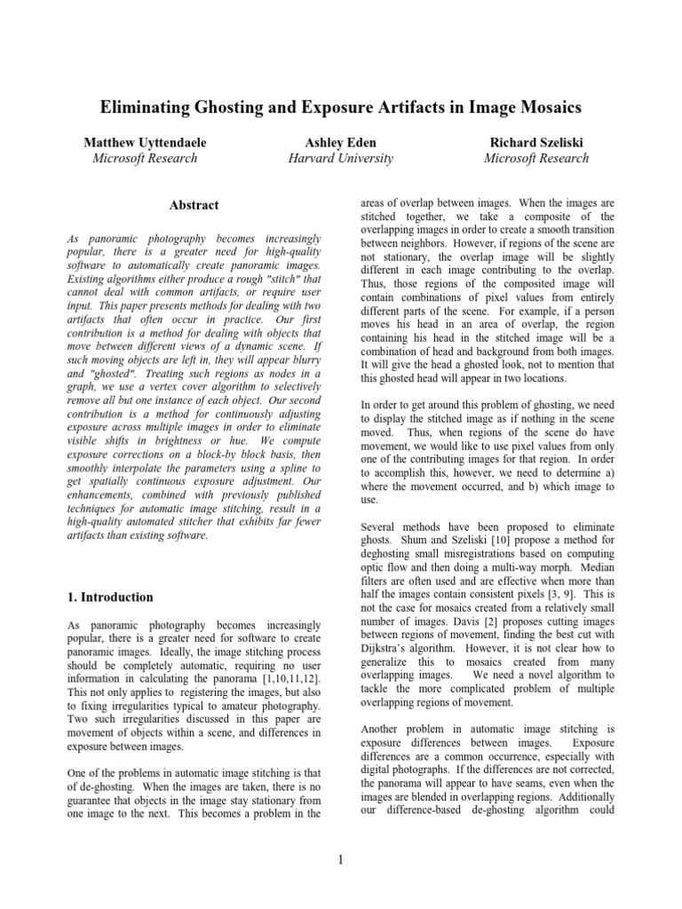 Remove Ghosting Effect | PDF | Vertex (Graph Theory) | Function ...