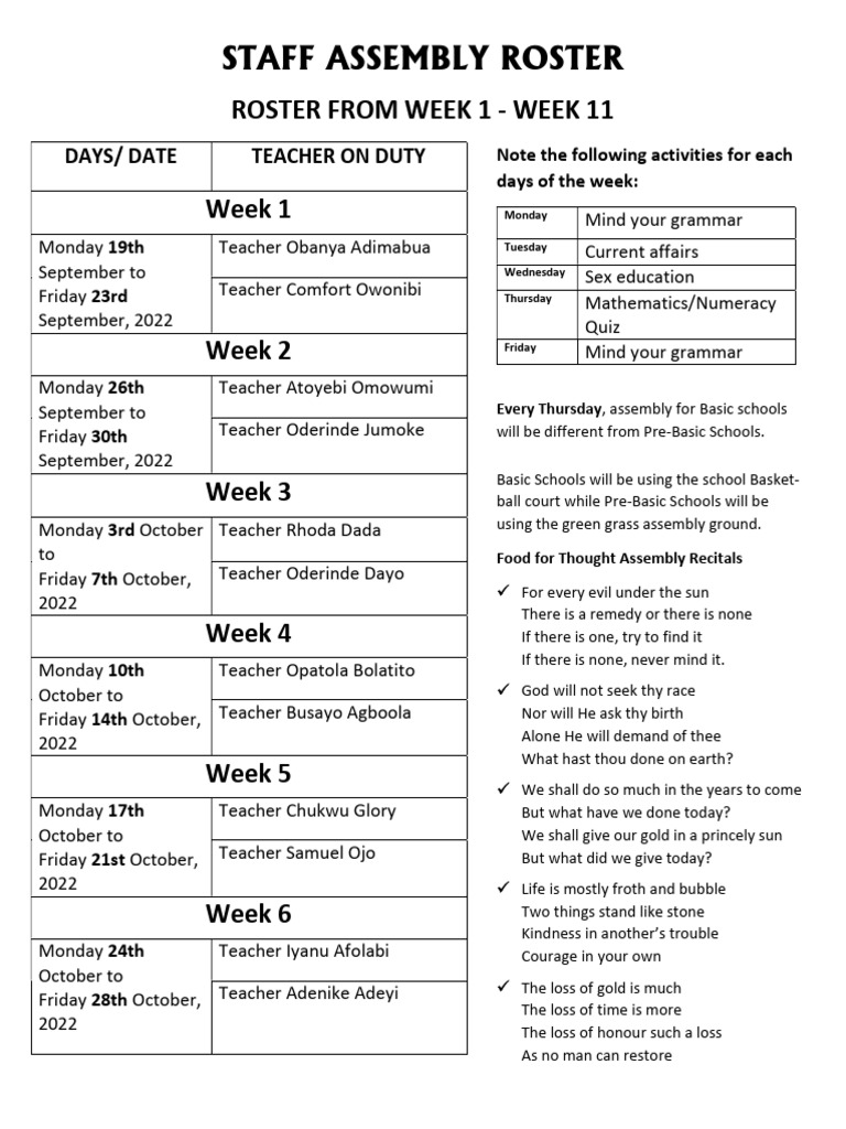 Assembly Roster | PDF
