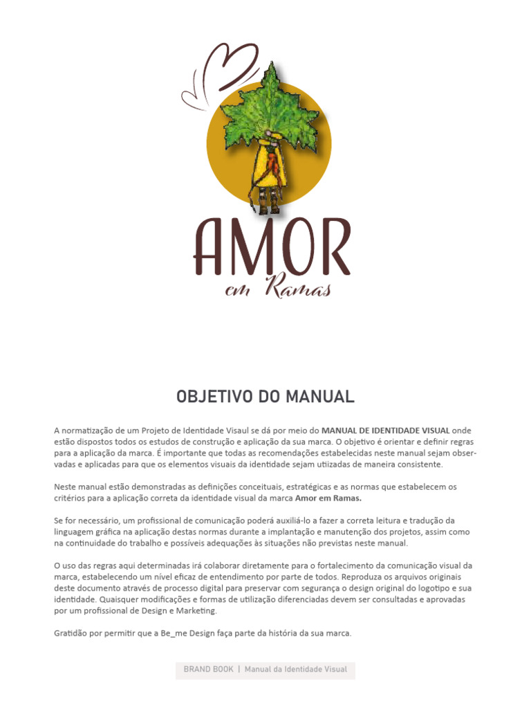 Manual de Identidade Visual | PDF | Marca | Amor