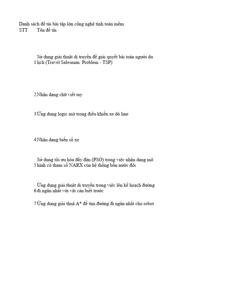 BTL - Cong Nghe Tinh Toan Mem | PDF