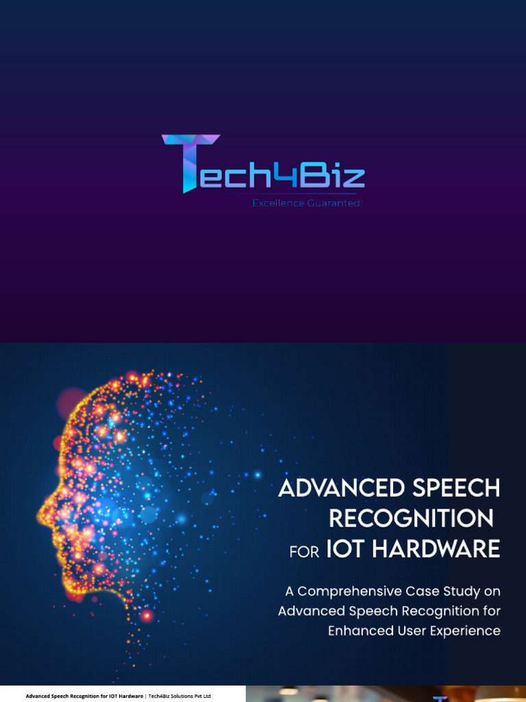 IoT Speech Recognition Case Study | PDF | Internet Of Things | Speech Recognition