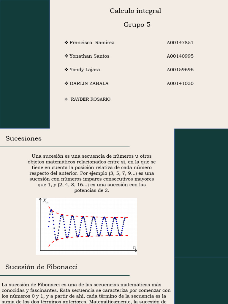 Grupo 5-Calculo integral-2 | PDF | Secuencia | Matemática Elemental