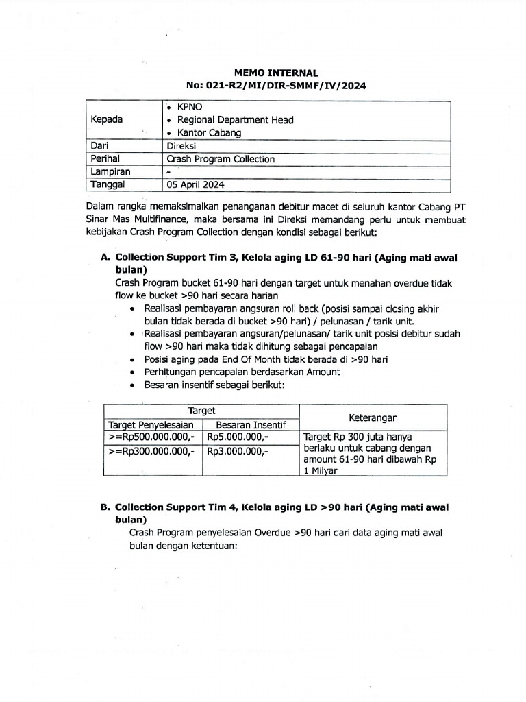 MI 021 Crash Program Collection | PDF