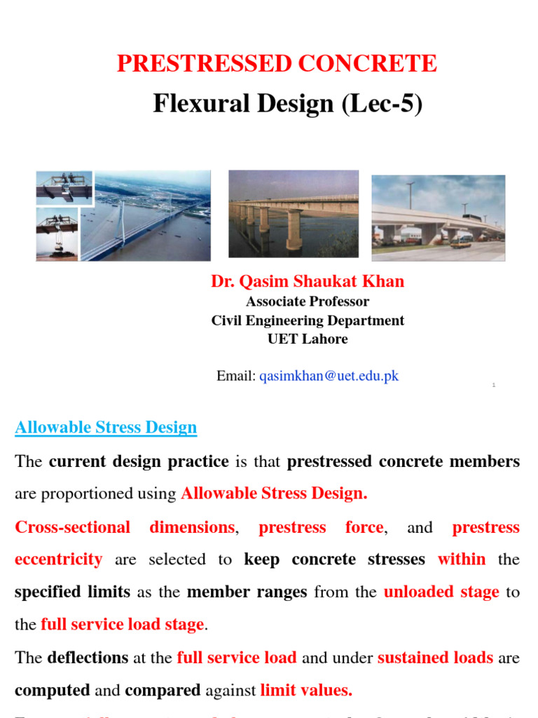 5-Flexural Design (Week 9 - MIDS) | PDF | Beam (Structure) | Stress ...