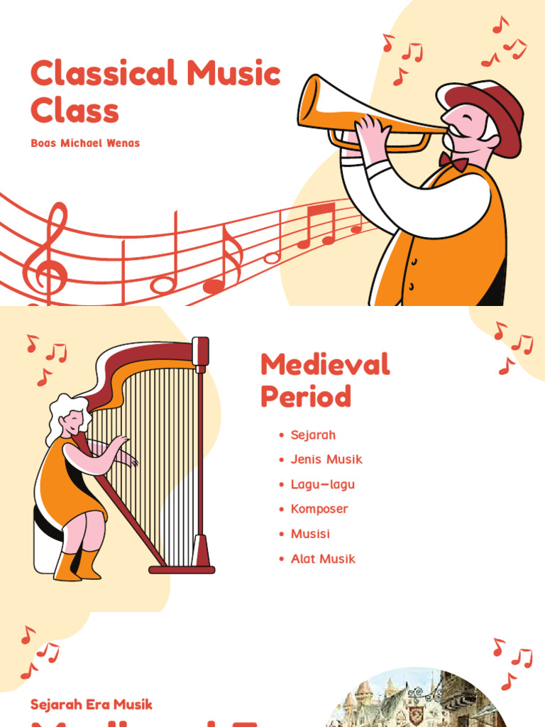 Classical Music Class - Medieval Period | PDF | Art