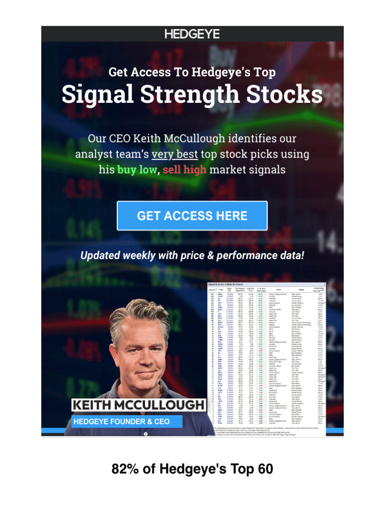 Get 60 Top Signal Strength Stocks 82 Winners | PDF | Macroeconomics ...