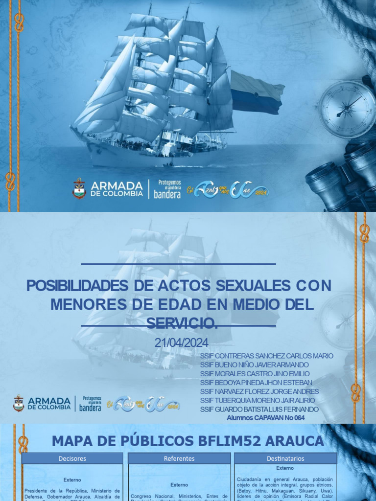 01. PRESENTACION COMUNICACIONES ESTRATEGICAS | PDF | Abuso Sexual Infantil | Oficial (Fuerzas ...