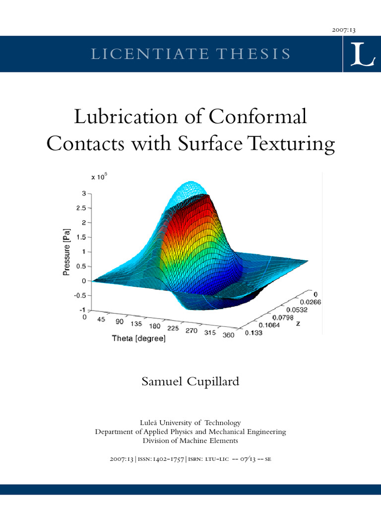 FULLTEXT01 Conformal Contact | PDF | Wear | Friction