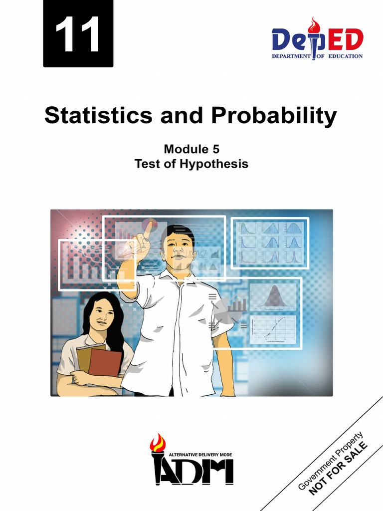 Signed Off Statistics and Probability11 q2 m5 Test of Hypothesis Lesson ...