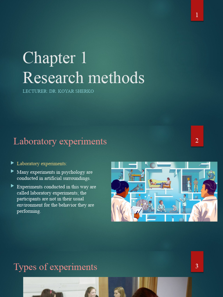 Chapter 1.1 (Lesson 4 | PDF | Experiment | Validity (Statistics)