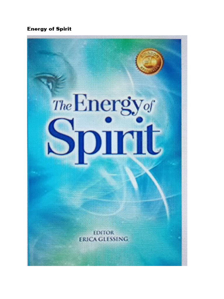 Energy of Spirit | PDF | Soul | Faith Healing