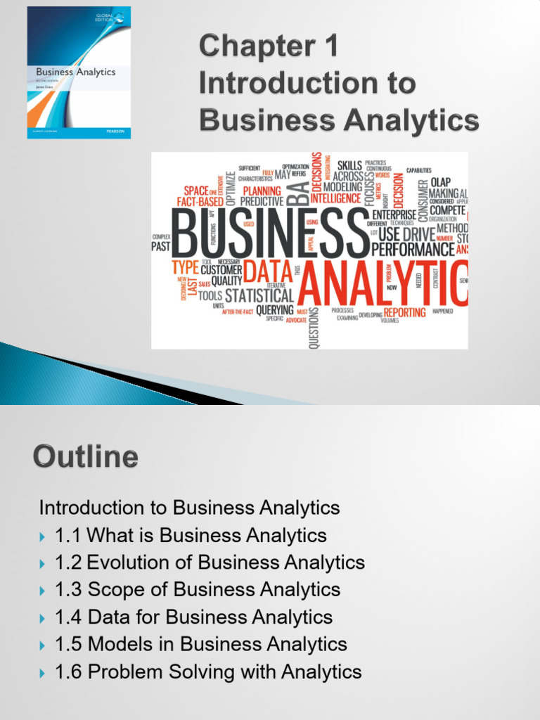 Introduction to Business Analytics Overview | PDF | Analytics | Data ...
