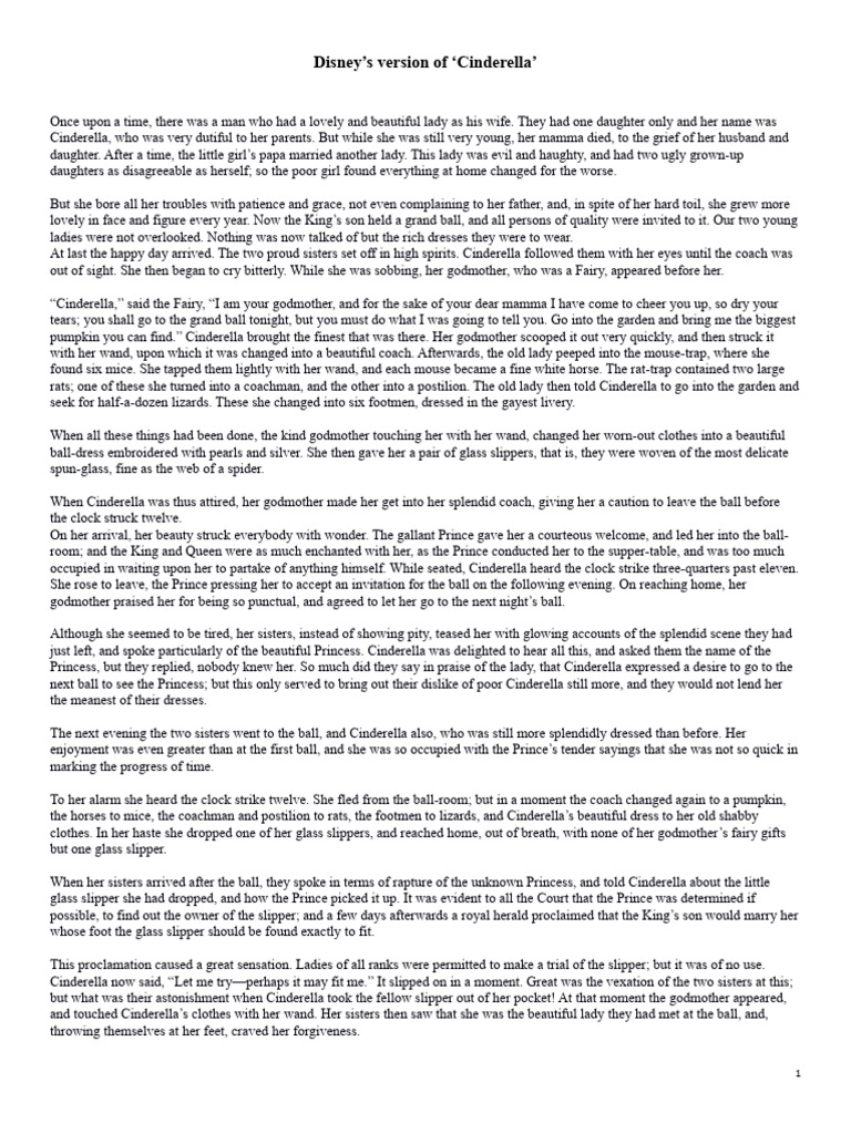 103 Cinderella Versions Good Download Free Pdf Cinderella Grimms