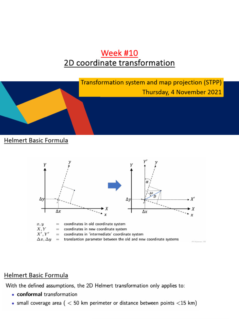 Helmert & Affine | PDF | Matrix (Mathematics) | Standard Deviation