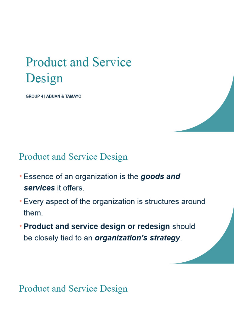 Product & Service Design Strategy | PDF | Supply Chain | Life Cycle ...