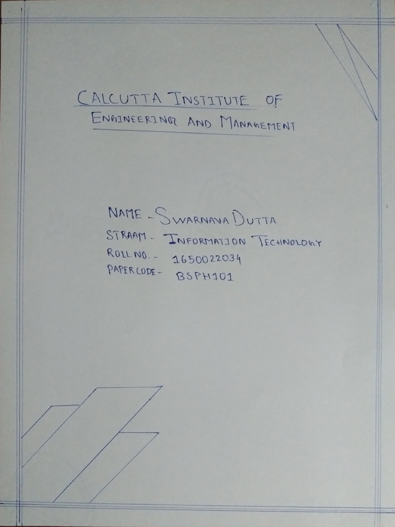 Swarnava Dutta | PDF