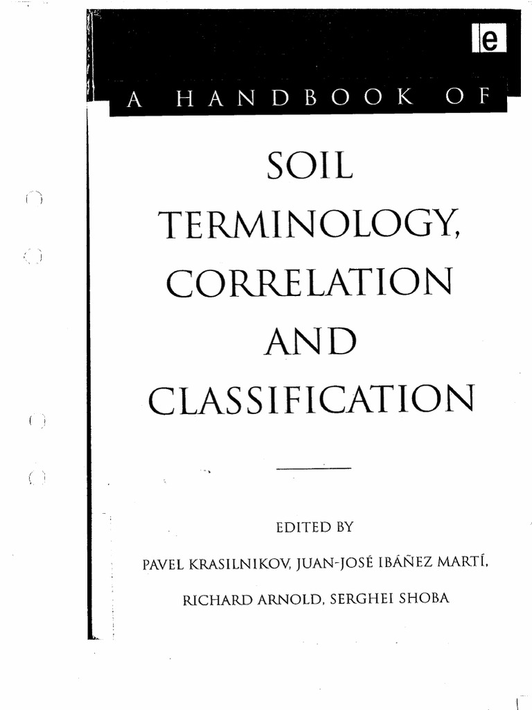 Soil Terminology Correlation | PDF Soil Terminology Correlation | PDF