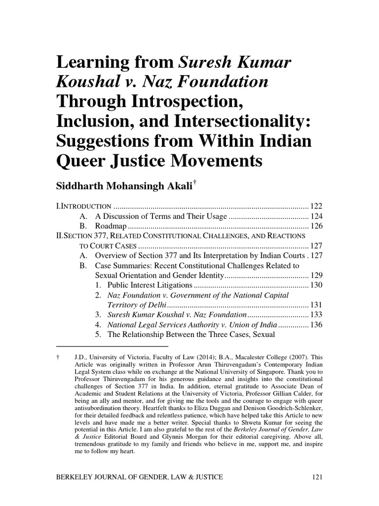 Learning+From+Suresh Akali | PDF | Queer Theory | LGBTQIA+ Studies