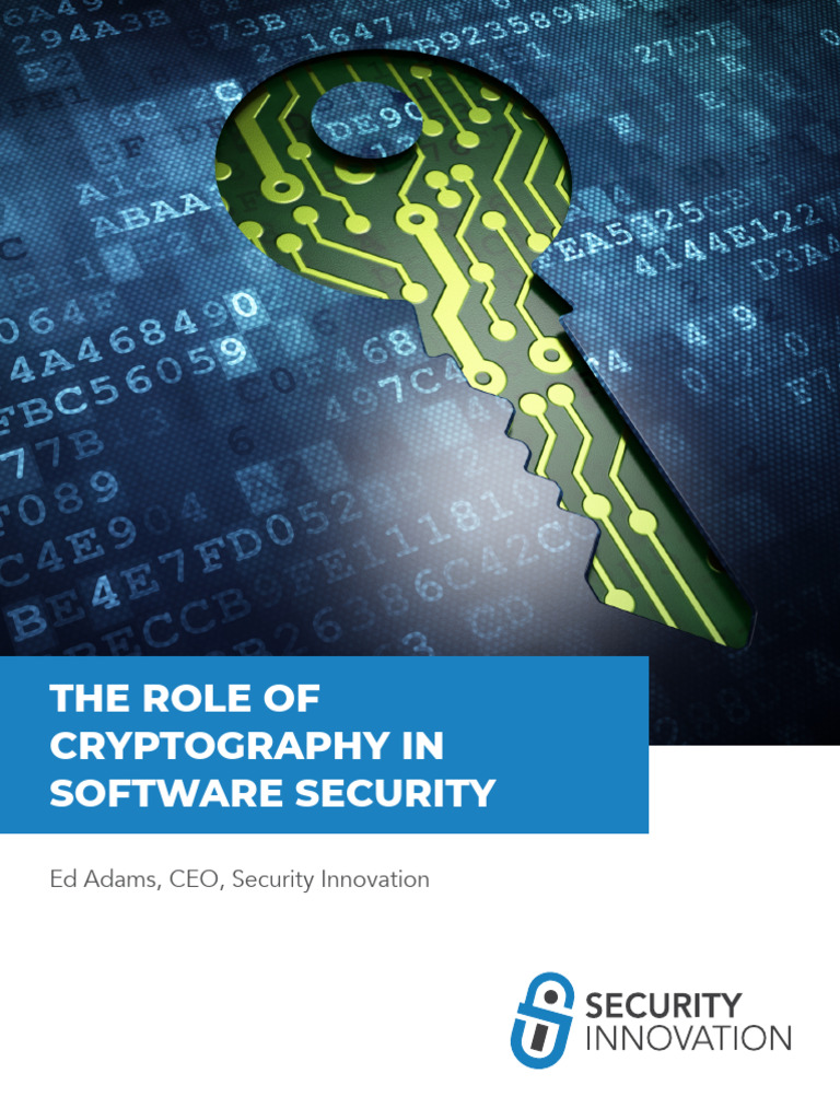 Role Of Cryptography In Software Security Pdf Transport Layer