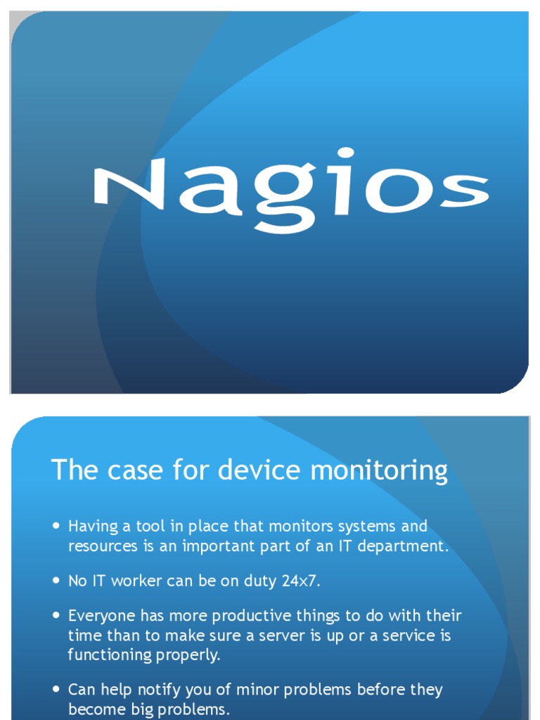 Nagios Fossed | PDF | Operating System | Computer Network