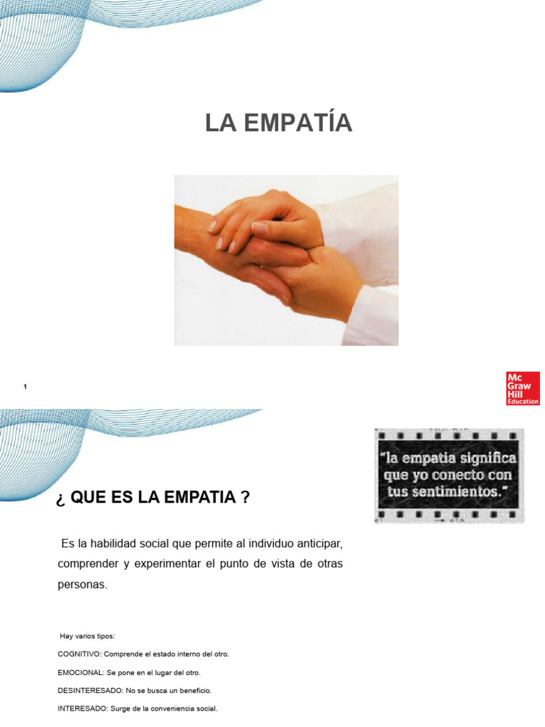 Capacitacion De Empatia San Miguel Del Rosario Descargar Gratis Pdf