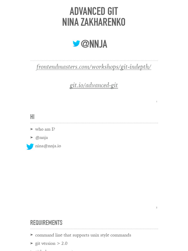 Slides | PDF | Version Control | Computer File