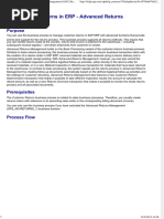 Advance Return Management For Supplier Return | PDF | Business ...
