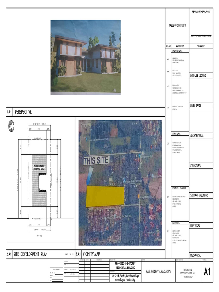 a1 Macabenta Updated | PDF | Civil Engineering | Buildings And Structures
