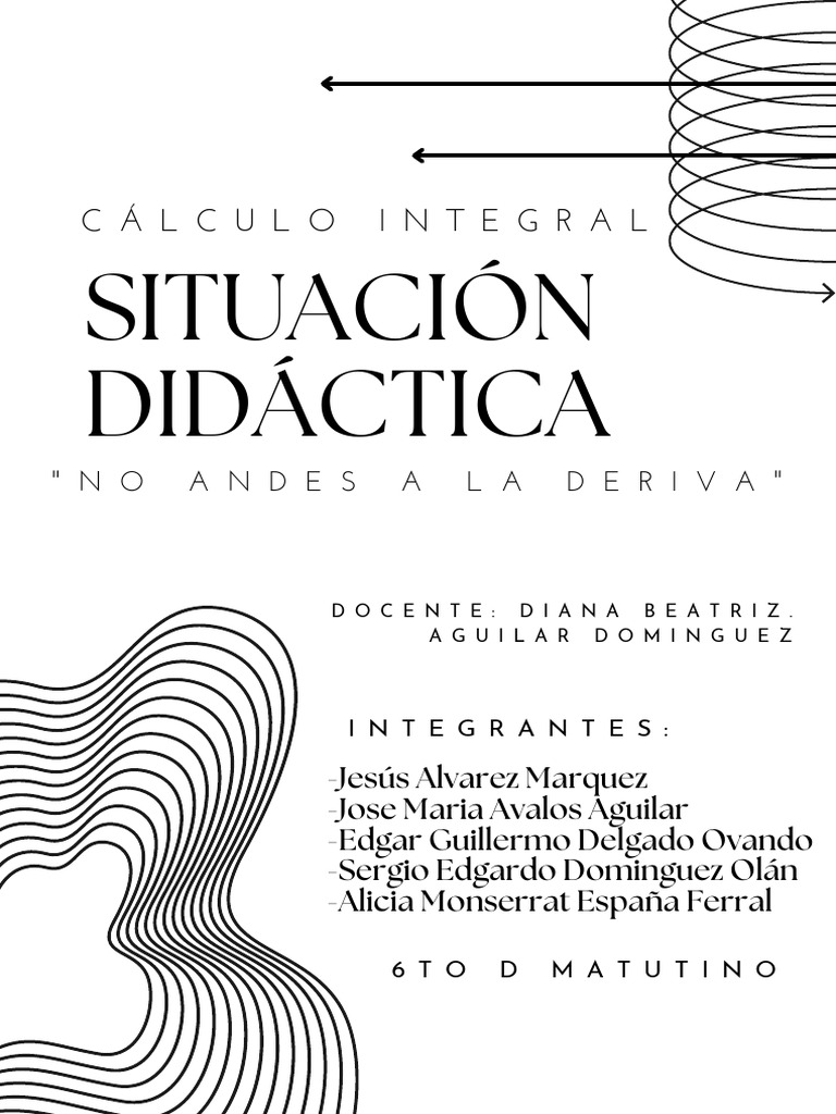 SD CALCULO INTEGRAL 6TODMAT | PDF