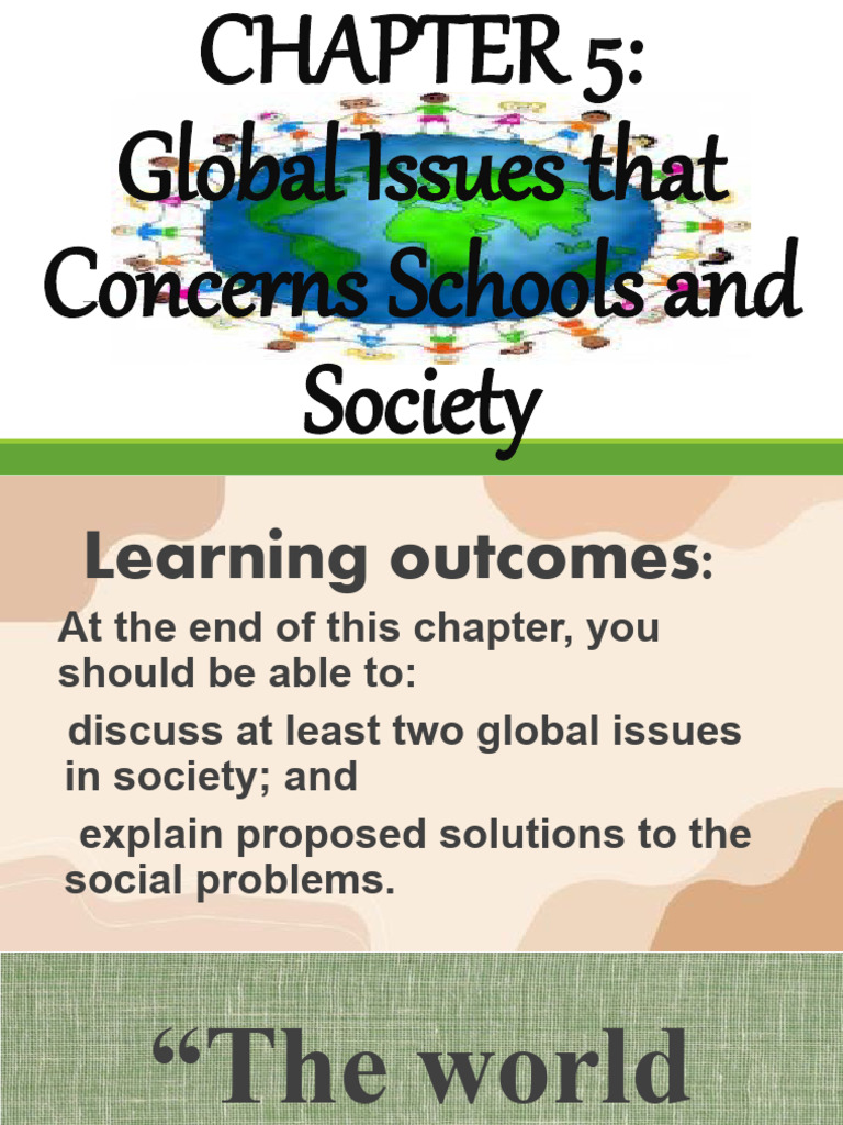 17 Sustainable Issues | PDF