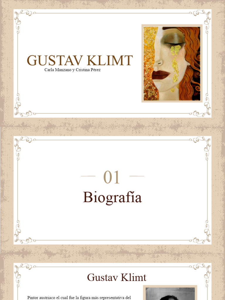 Gustav Klimt PP | PDF | Gustav Klimt | Las artes