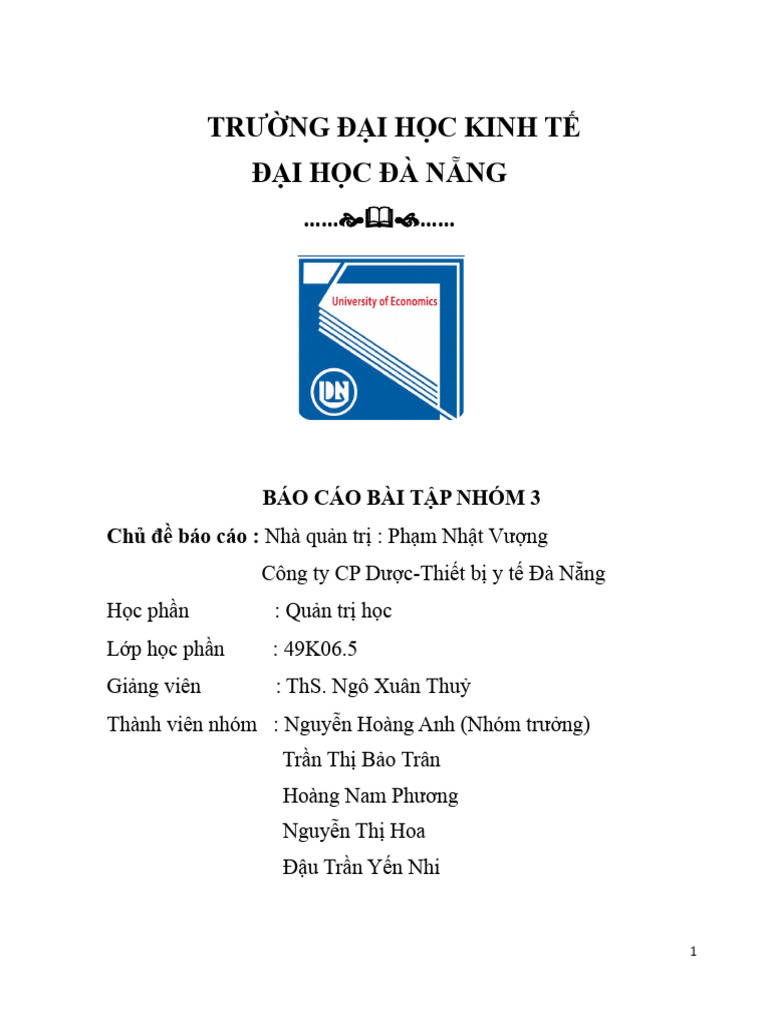 QTH BÀI TẬP NHÓM3 | PDF