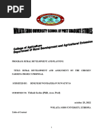 Field Visit Report Sample | PDF | Agriculture | Farms