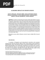 The Economic Impact of Hosting The 1996 Summer Olympics | PDF | Atlanta ...
