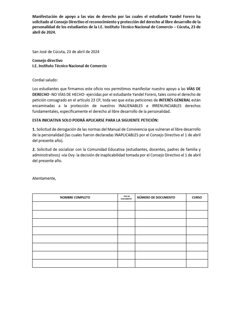 Firmatón LDP | PDF | Derecho