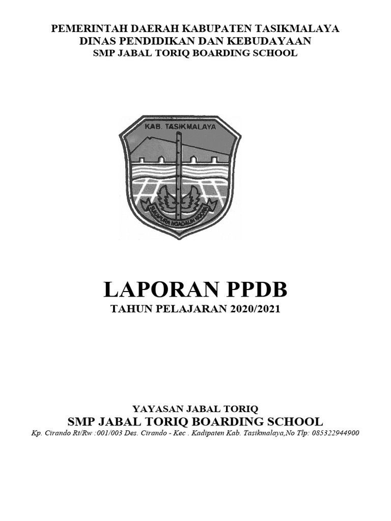 Laporan PPDB SMP | PDF