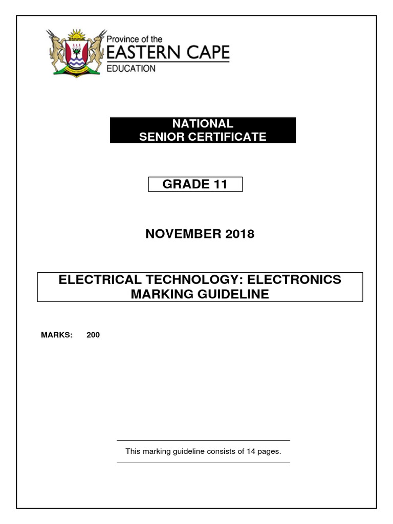 ELECTRICAL TECH MEMO NOV 2018 - English | PDF | Amplifier | Electrical Engineering